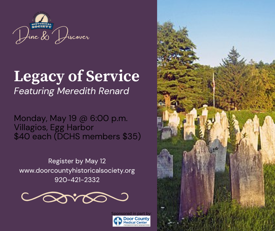 Register Now for May Dine & Discover: “A Legacy of Service” - Door ...